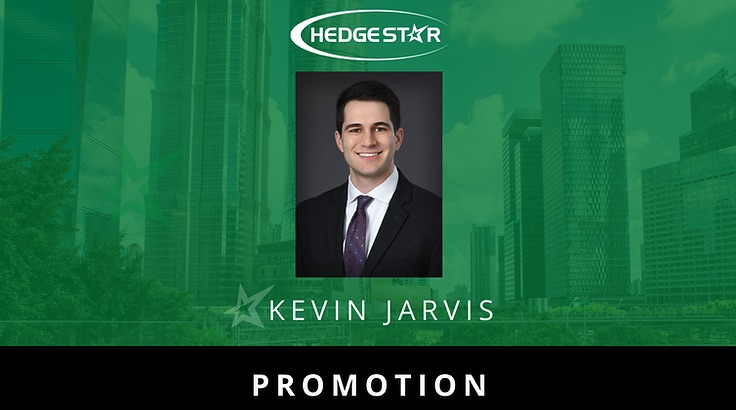 Kevin Jarvis promoted to Senior Analyst at HedgeStar - HedgeStar